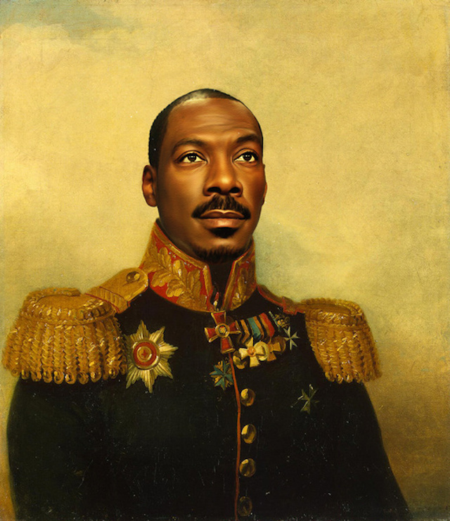 Celebrities as Neoclassical Paintings – Fubiz Media Celebrities as Neoclassical Paintings – Fubiz Media
