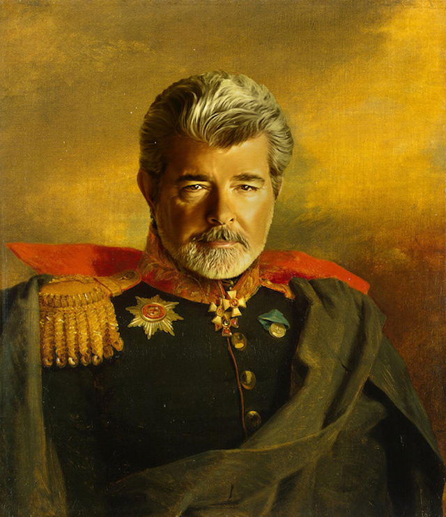 Celebrities as Neoclassical Paintings – Fubiz Media Celebrities as Neoclassical Paintings – Fubiz Media