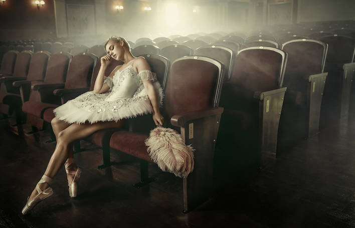 Russian Ballerinas Portraits For 12 Natural Wonders 2016 Calendar Fubiz Media