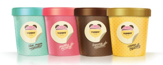 Yummy Ice Cream – Package Design – Fubiz Media