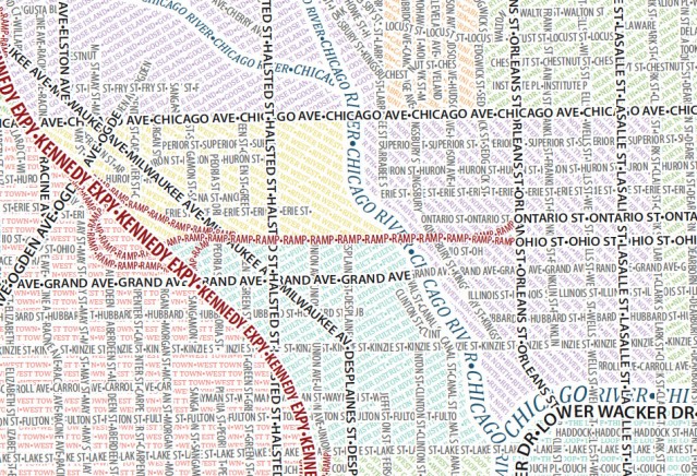 Typographic Map Posters – Fubiz Media