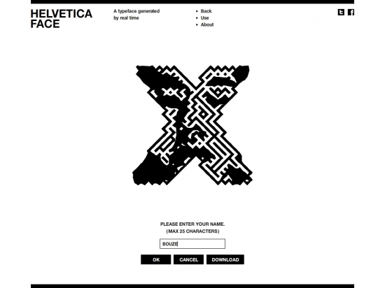 Helvetica Face – Fubiz Media