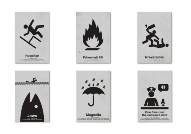 Pictogram Movie Posters – Fubiz Media