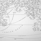 Typographical Map of the World – Fubiz Media