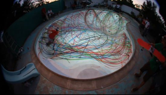 Pool Painted with Skateboards – Feel Desain | your daily dose of creativity