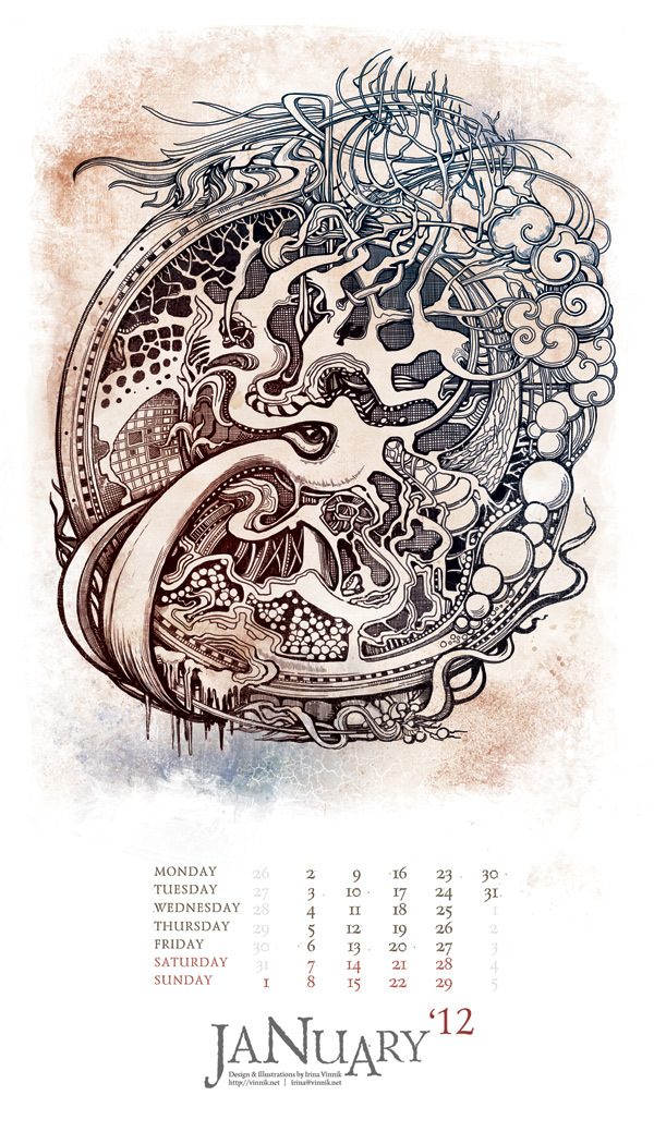 The Eyes of Imagination Calendar – Fubiz Media