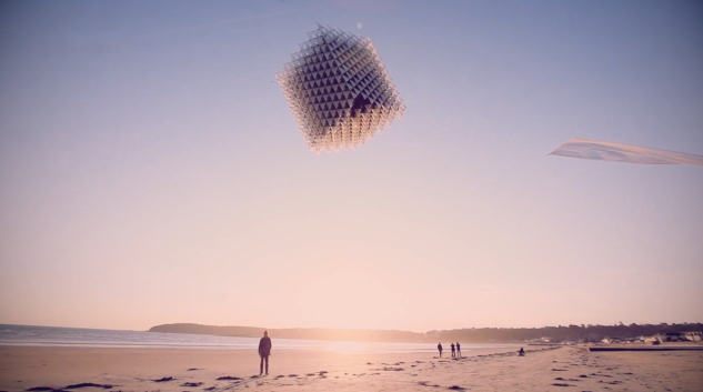 Three Cubes Colliding – Fubiz Media