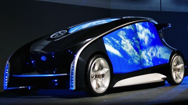 Toyota Futuristic Car – Fubiz Media