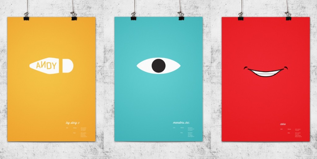 Pixar Posters Series – Fubiz Media