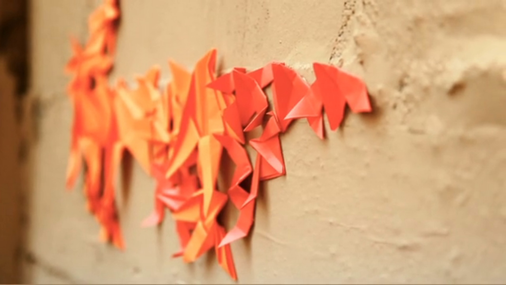 Origami Street Art – Fubiz Media