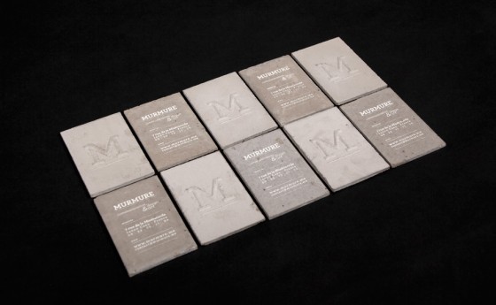 Concrete Business Cards – Fubiz Media