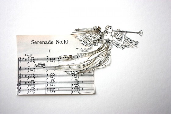 Sheet Music Collages – Fubiz Media