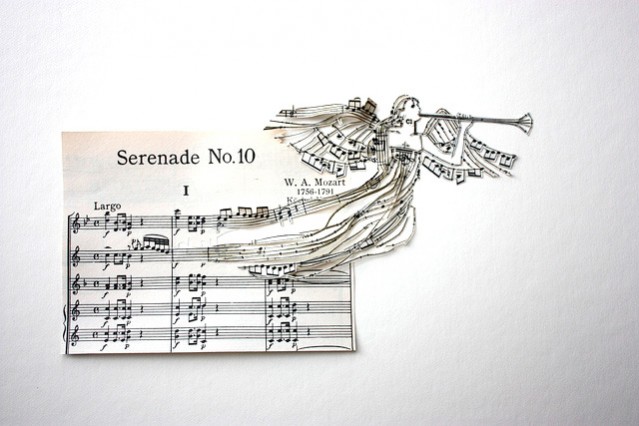 Sheet Music Collages – Fubiz Media