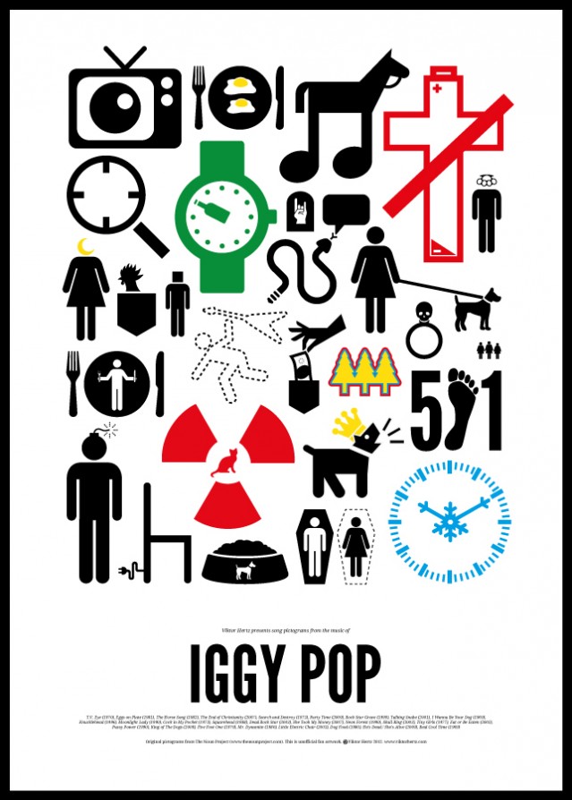Pictogram Rock Posters – Fubiz Media