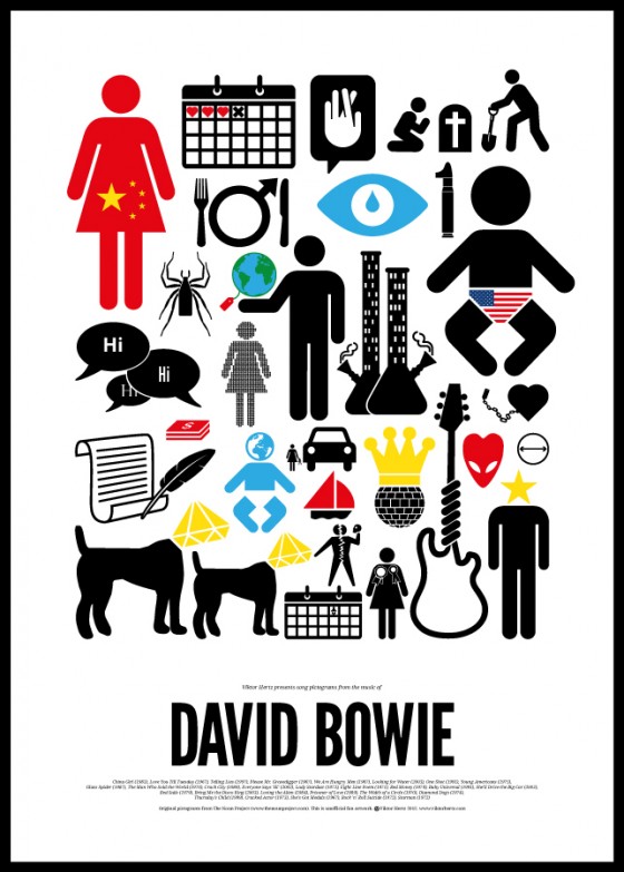 Pictogram Rock Posters – Fubiz Media