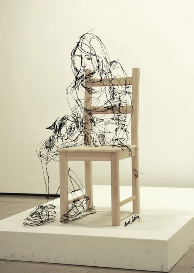 Wire 3D Sculptures – Fubiz Media
