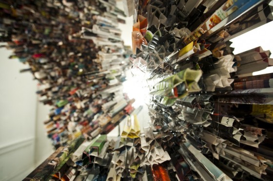 Newspaper Sculptures – Fubiz Media