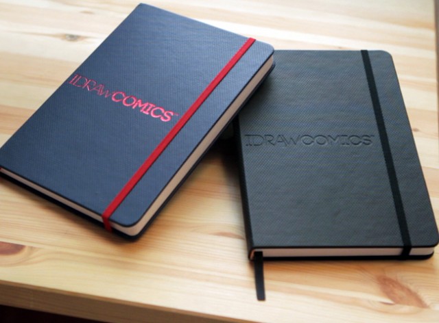 I DRAW COMICS Sketchbook Kickstarter – Fubiz Media