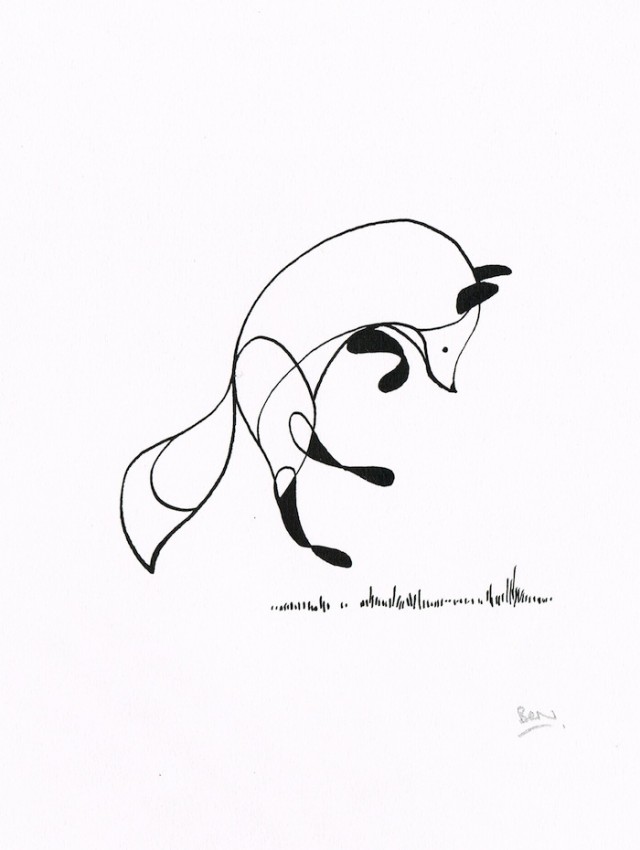 Original One-off Pen & Ink Drawings by Ben The Illustrator – Fubiz Media