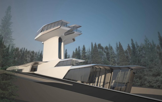 Spaceship House by Zaha Hadid – Fubiz Media