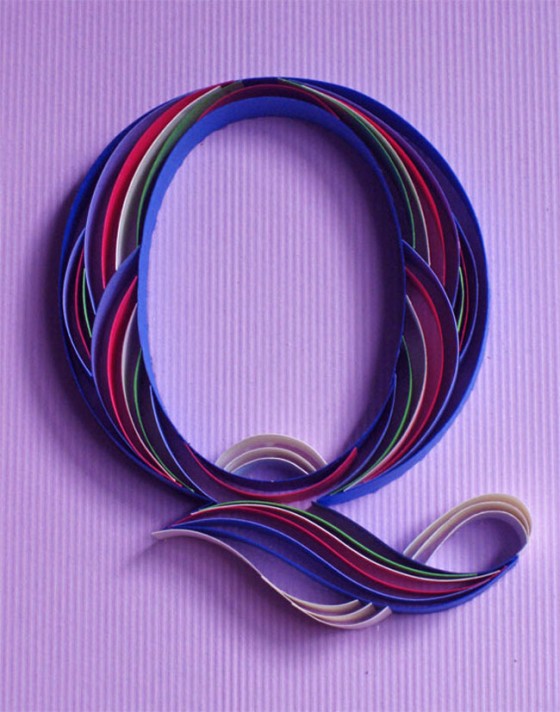 Paper Typography – Fubiz Media