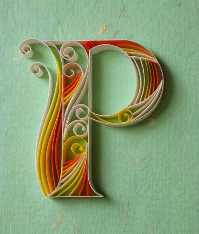 Paper Typography – Fubiz Media