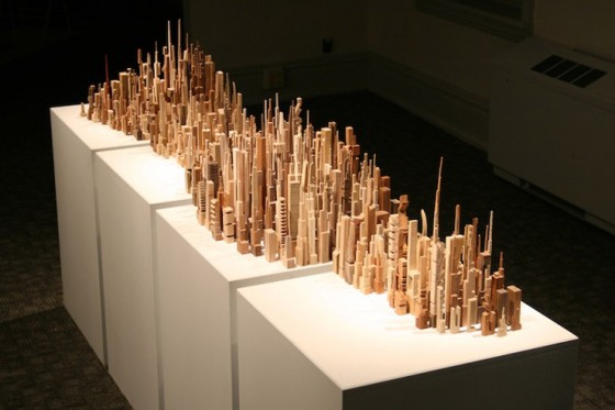 Wooden Cityscapes – Fubiz Media
