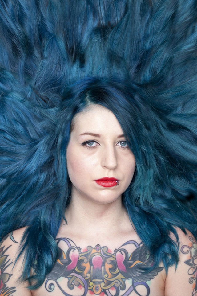 Hair Portraits – Daniel Pinho – Fubiz Media