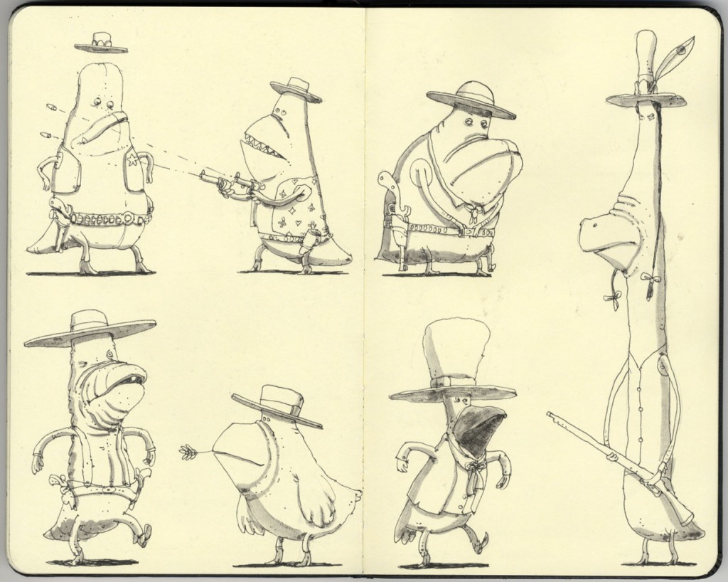 Mattias Adolfsson Sketchbooks – Fubiz Media