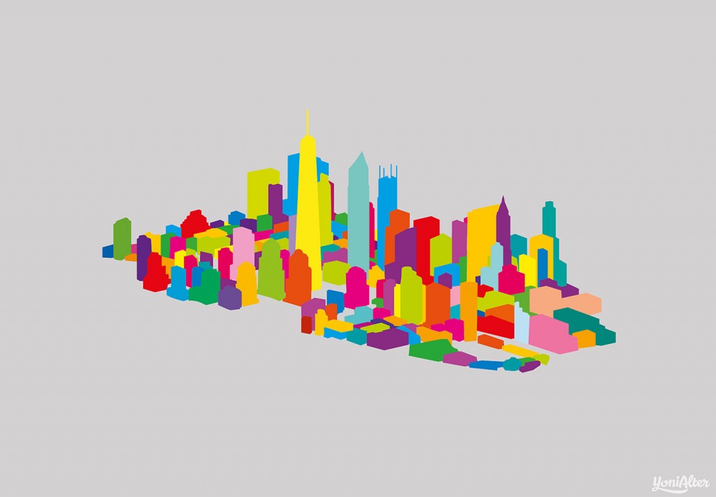 Shapes of Cities Illustrations – Fubiz Media
