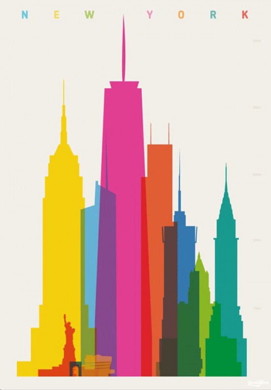 Shapes of Cities Illustrations – Fubiz Media
