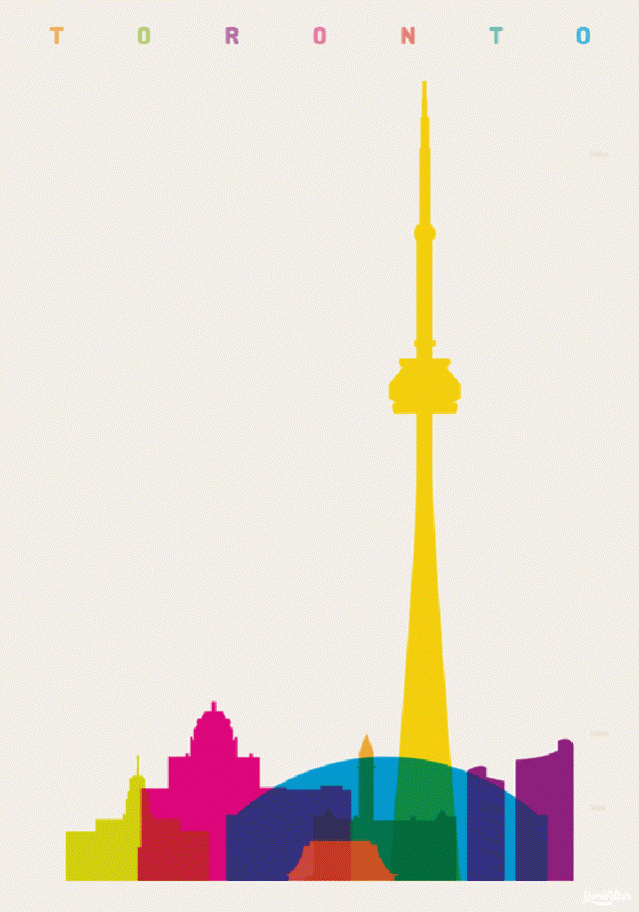 Shapes of Cities Illustrations – Fubiz Media