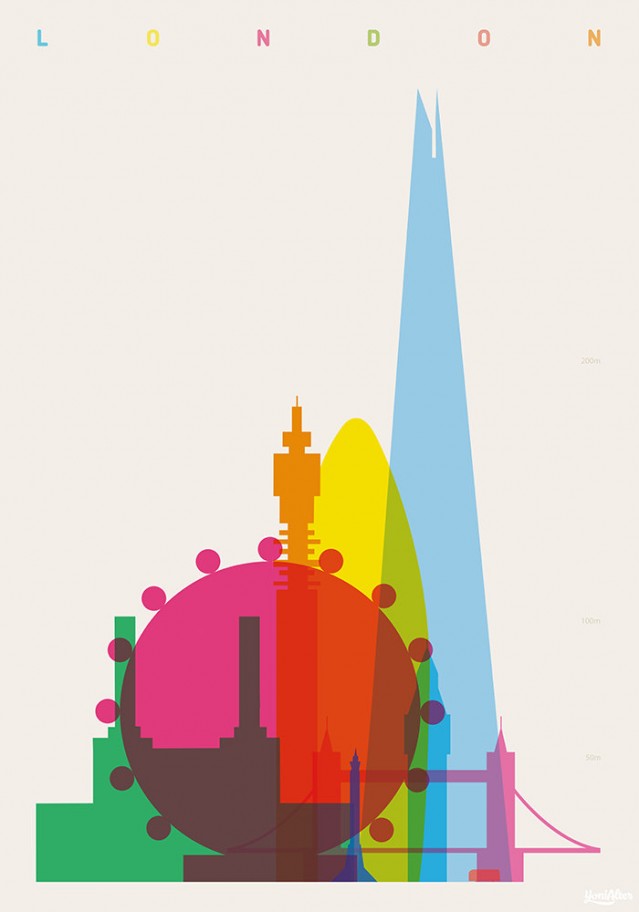 Shapes of Cities Illustrations – Fubiz Media