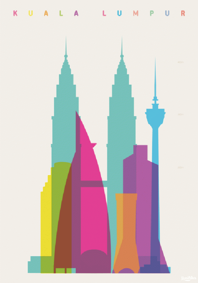 Shapes of Cities Illustrations – Fubiz Media