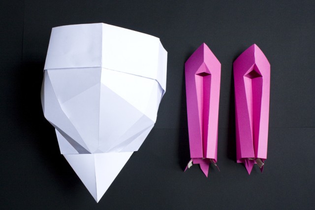 Papercraft Mask – Fubiz Media