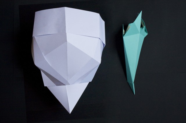 Papercraft Mask – Fubiz Media