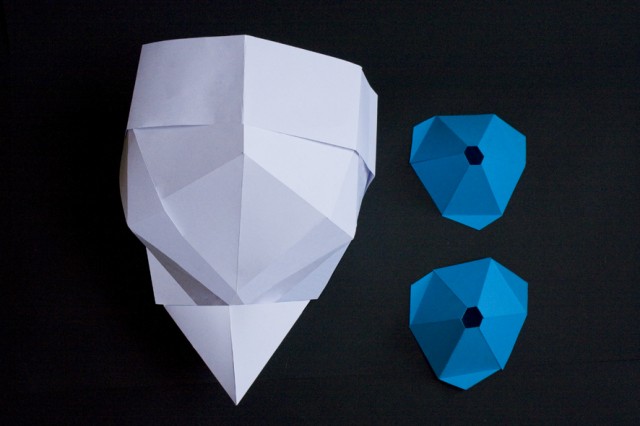 Papercraft Mask – Fubiz Media