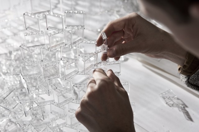 Transparent Lego Chandelier – Fubiz Media