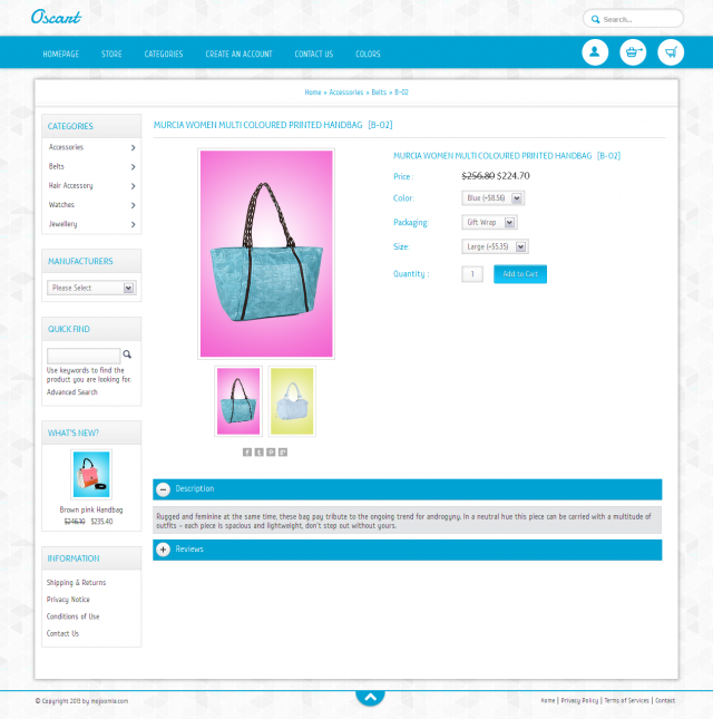 Oscart – Mobile Ready Oscommerce Template – Fubiz Media