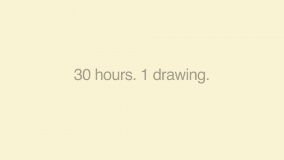 Drawing Time Lapse in 30 hours – Fubiz Media