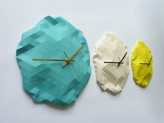 Origami Clock – Fubiz Media