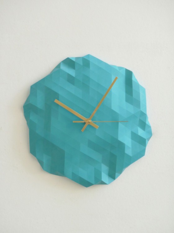Origami Clock – Fubiz Media
