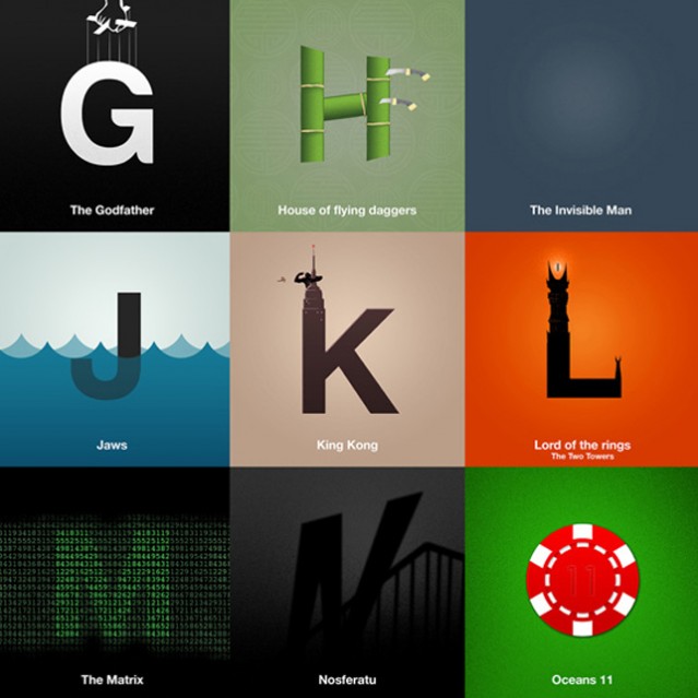 Movie Alphabet – Fubiz Media