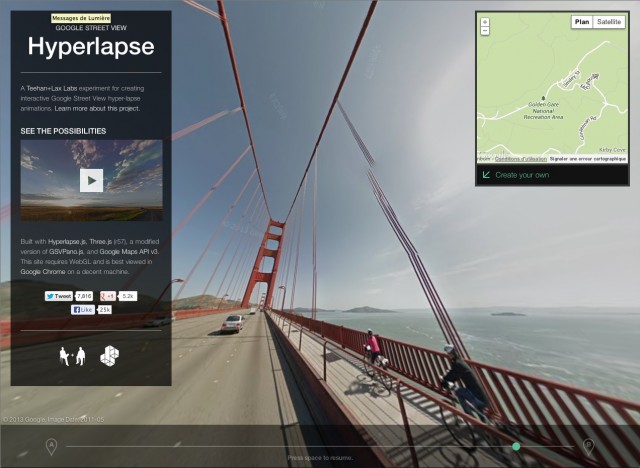 Google Street View Hyperlapse – Fubiz Media