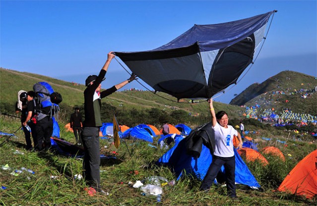 Camping Festival in China – Fubiz Media