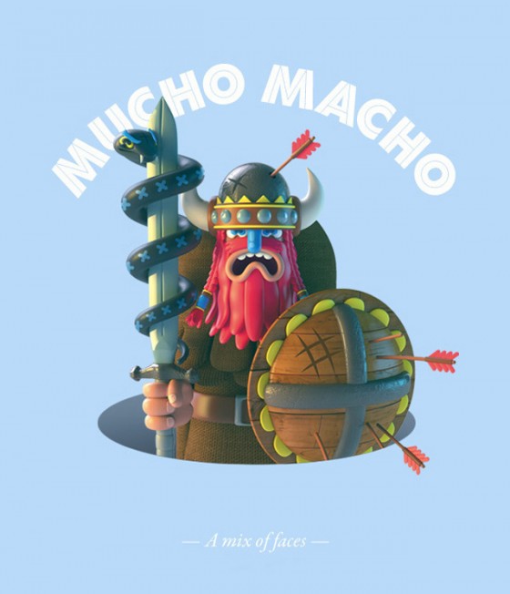 Mucho Macho Character Design – Fubiz Media