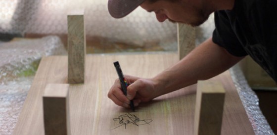 Graffiti Coffee Table – Fubiz Media