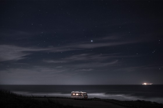 A Van In The Sea Photography – Fubiz Media