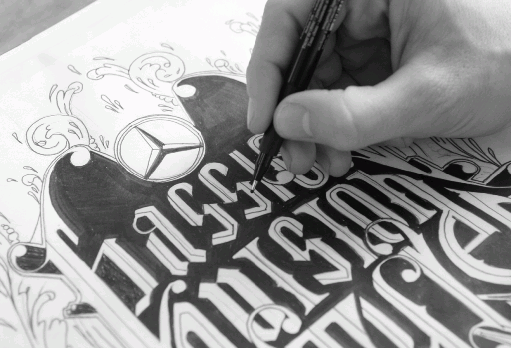 Hand Lettering by Ben Johnston – Fubiz Media