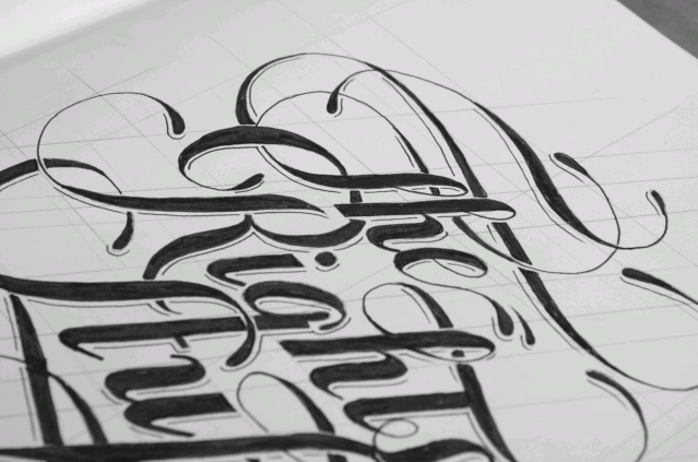 Hand Lettering by Ben Johnston – Fubiz Media